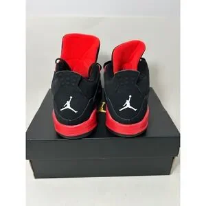 Jordan | Shoes | Jordan 4 Retro Red Thunder Black Crimson Bq76696 Boys ...